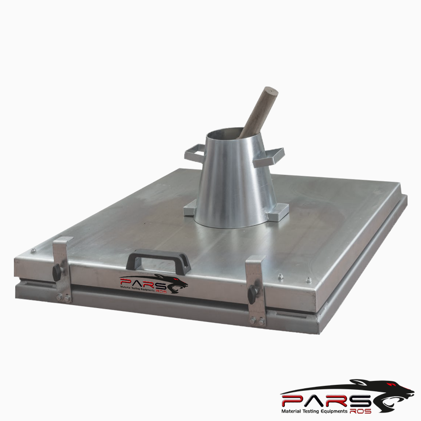 Concrete Flow Table Test Set | Parsros Material Testing Equipments Concrete Flow Table Test Set | Parsros Material Testing Equipments