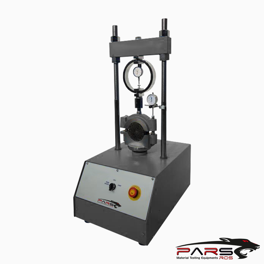 Marshall Stability Test Machine with Proving Ring | Parsros Material ...