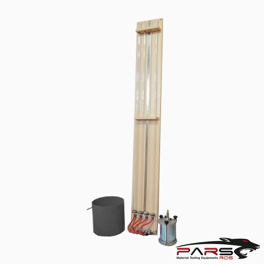 Falling Head Permeability Test Set | Parsros Material Testing Equipments