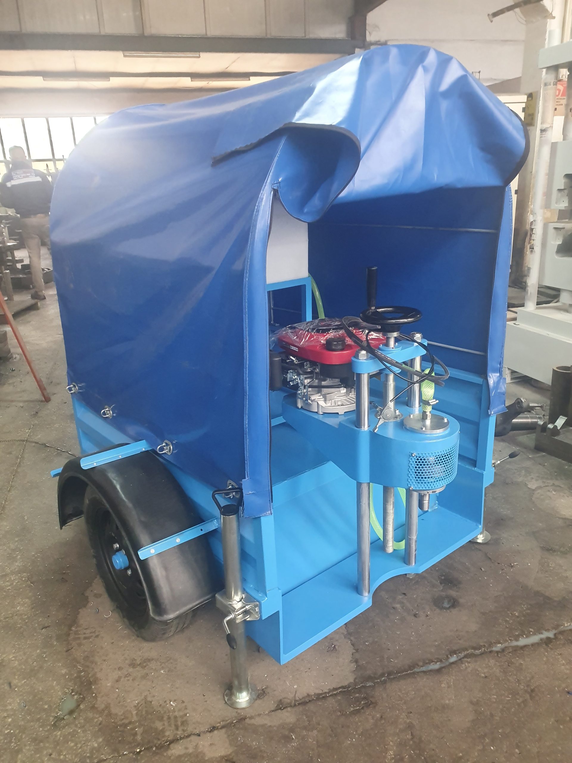 Core Drilling Machine on Trailer | Parsros Material Testing Equipments