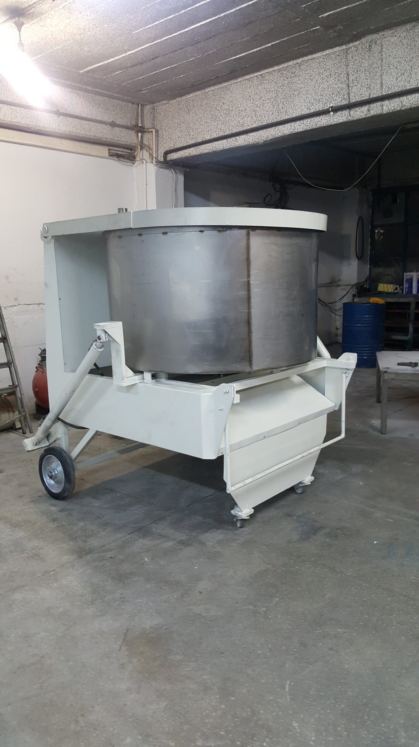 Pan Type Concrete Mixer | Parsros Material Testing Equipments