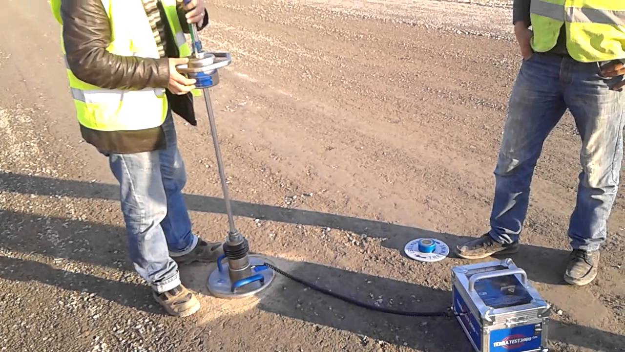 Dinamik Plaka Yükleme Test Cihazı, Terratest 6000 BLE | ParsRos Malzeme ...