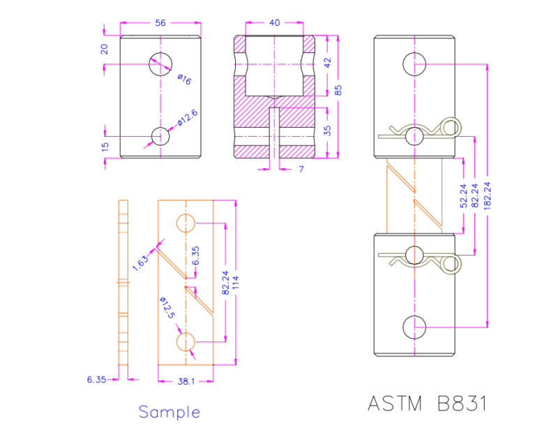 ASTM C78 Test Fixture | Parsros Material Testing Equipments