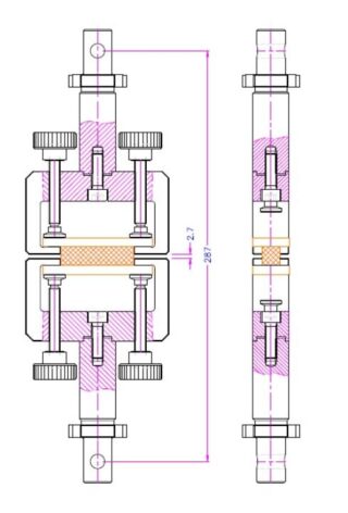 ASTM C736 Test Fixture | Parsros Material Testing Equipments