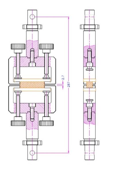 ASTM C736 Test Fixture | Parsros Material Testing Equipments