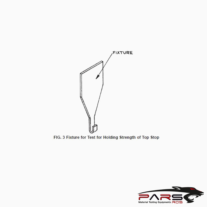 ASTM D2061 Fig.3 Test Fixture | Parsros Material Testing Equipments