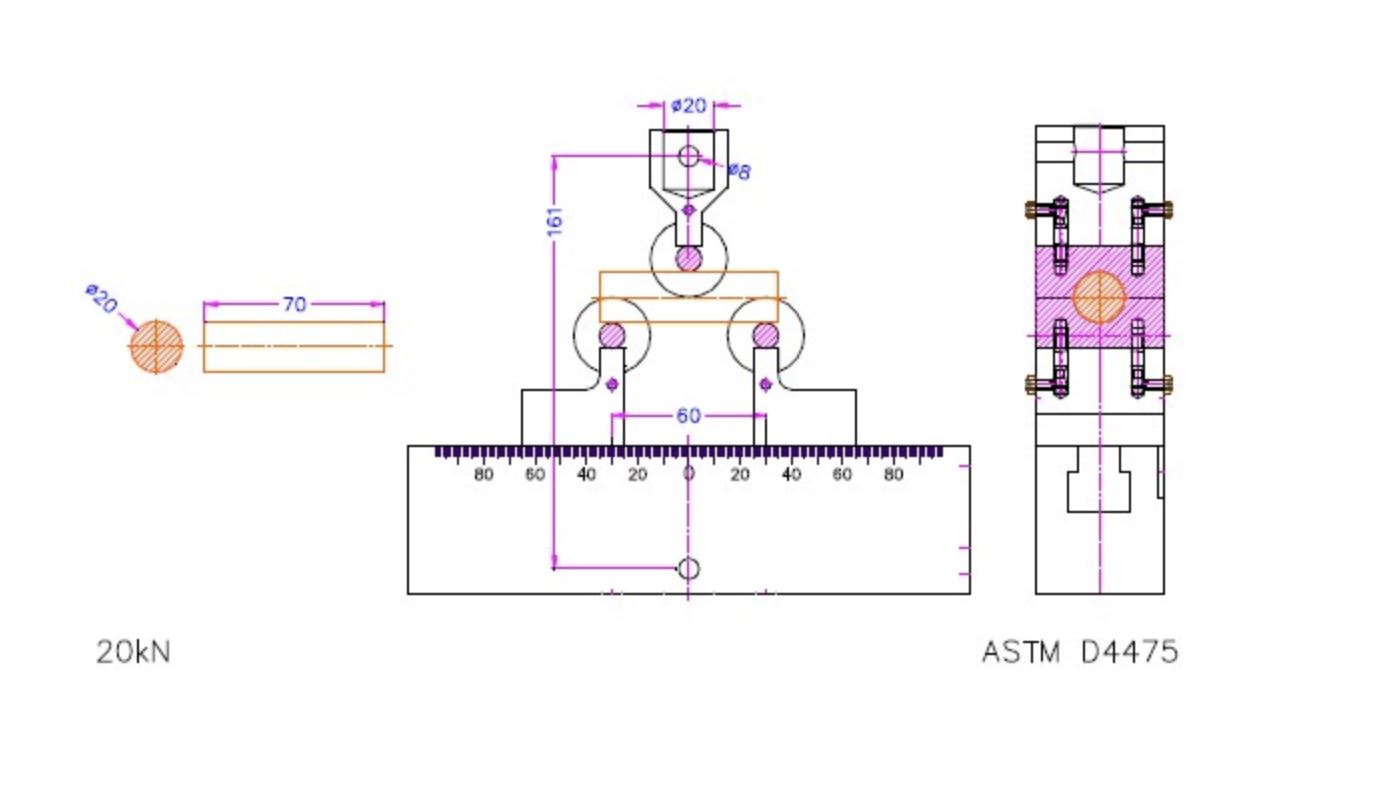 ASTM D4475 Test Fixture | Parsros Material Testing Equipments