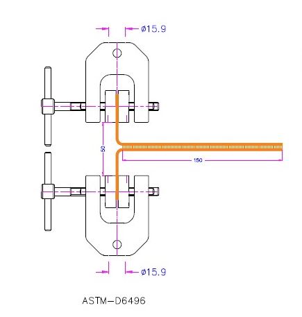 ASTM D6496 Test Fixture | Parsros Material Testing Equipments